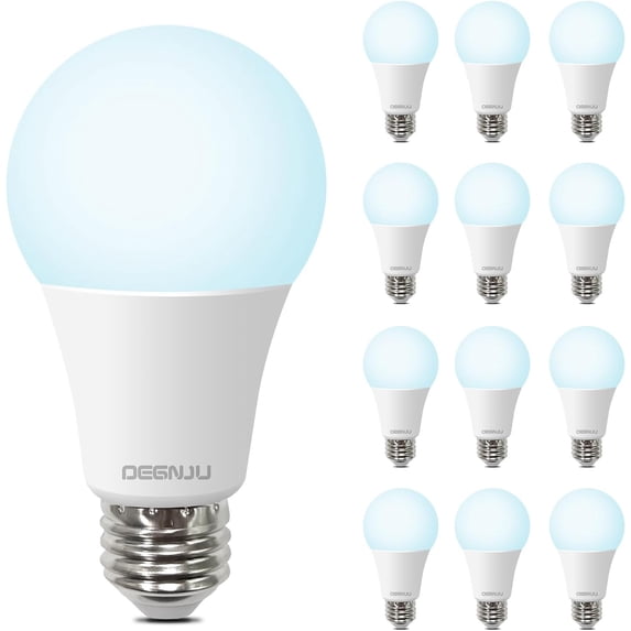 LED Light Bulbs, 100 Watt Equivalent Bulbs A19, 5000K Daylight Bulb ...
