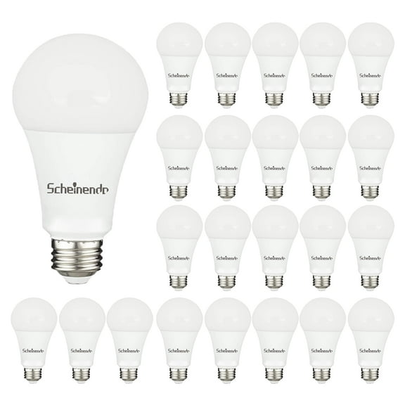A19 Red Color Party LED Light Bulbs, 60 Watt Equivalent, Energy ...