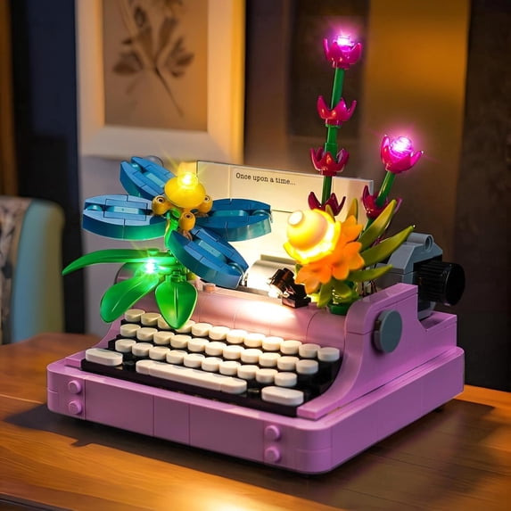 LED Light Compatible with Lego Creator 3 in 1 Typewriter with Flowers ...