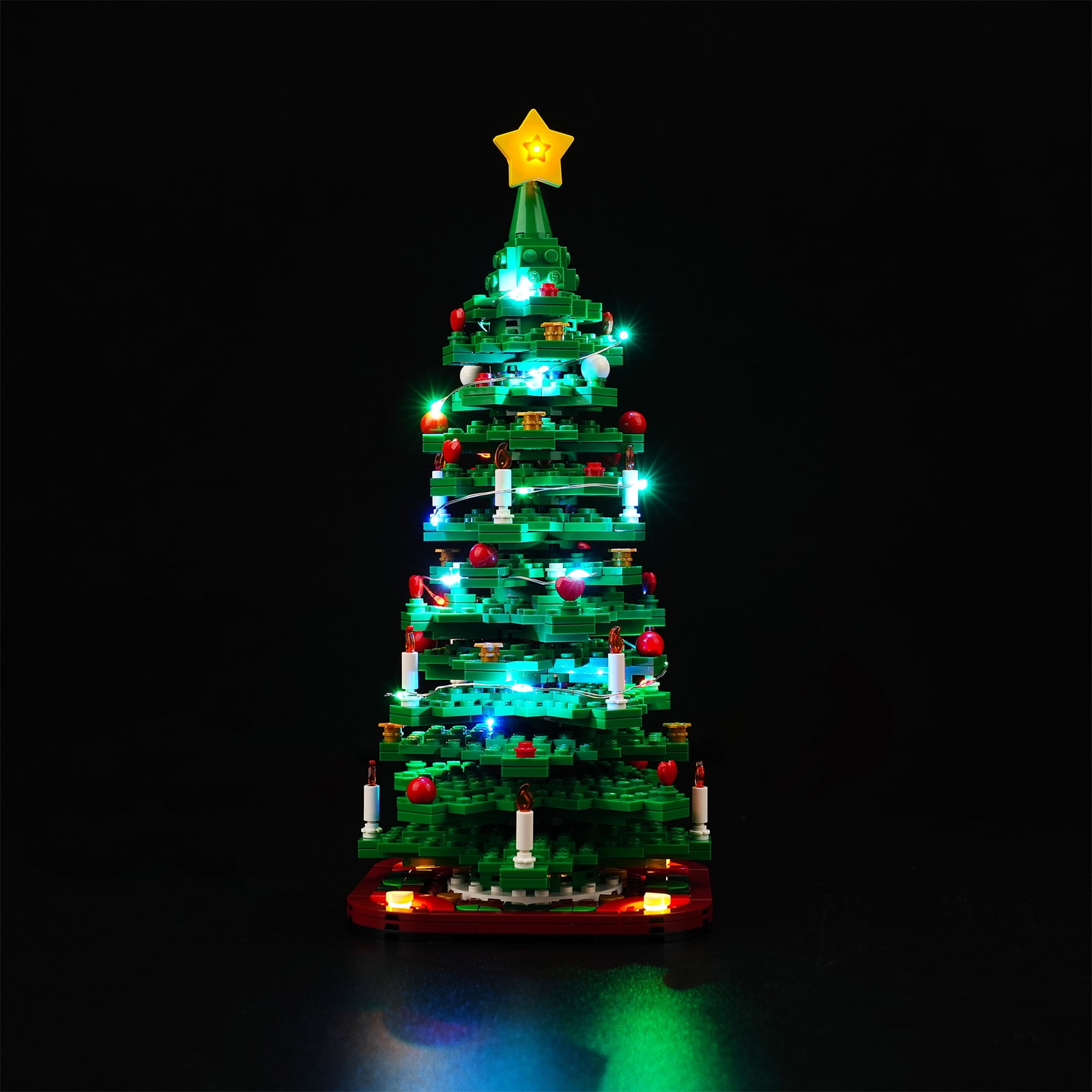 LED Light Compatible with Legos-40573 Christmas Tree- Led Lighting Kit ...