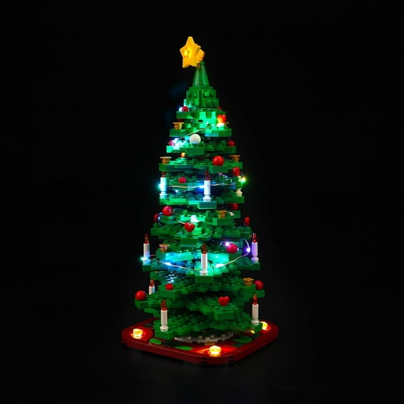 ‌LED Light Compatible with Legos 40573 Christmas tree Building Toy ...