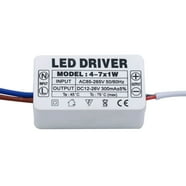 Flicker-free LED driver 60-80W/300mA LED driver power line lamp driver ...