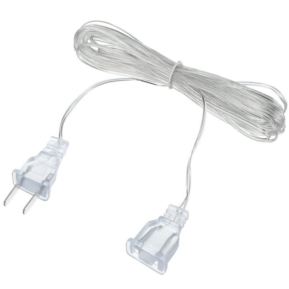 Clear Extension Cord for Lights Transparent PVC Extension Wire Perfect ...