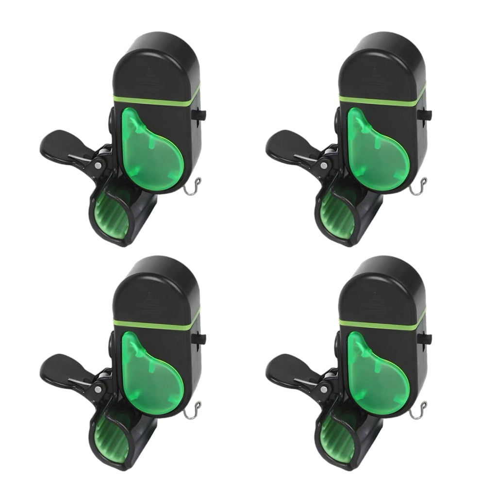 LED Light Fishing Bites Alarms Bells Electronic Fishing Bites Sounds ...