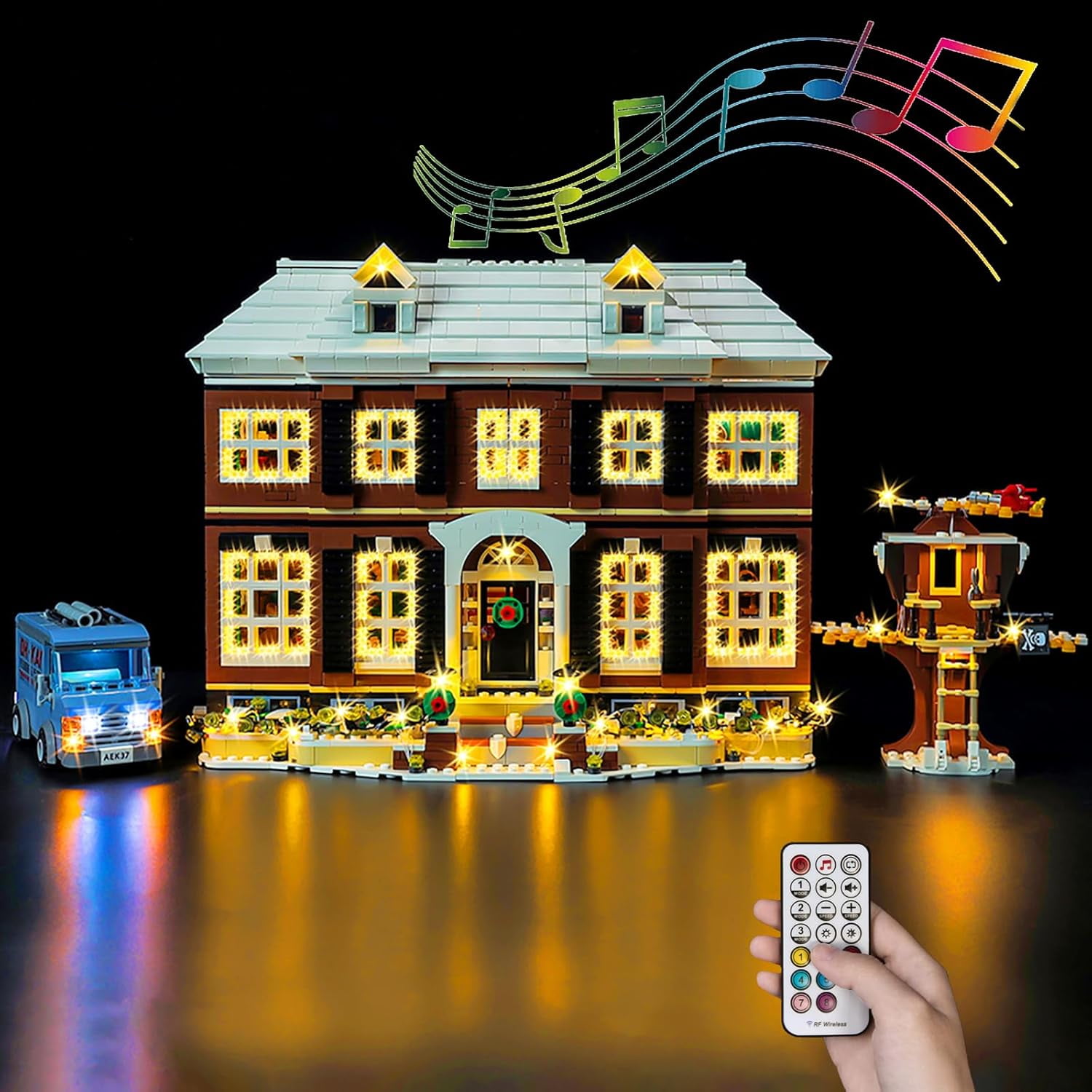 LED Light Kit Compatible with Lego Home Alone 21330 Building Blocks ...