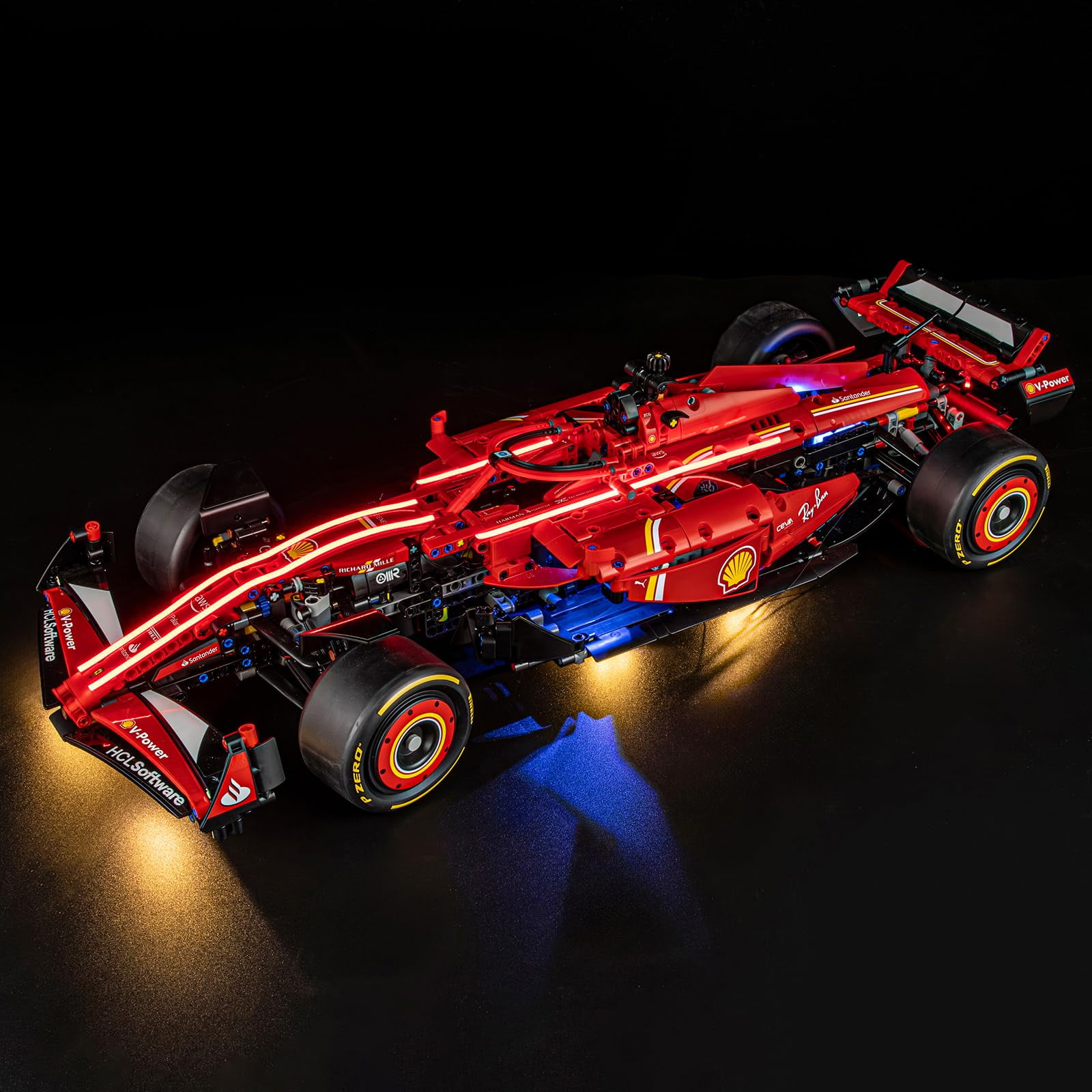 LED Light Kit Compatible with Lego Ferrari SF-24 F1 Car Set, Creative ...