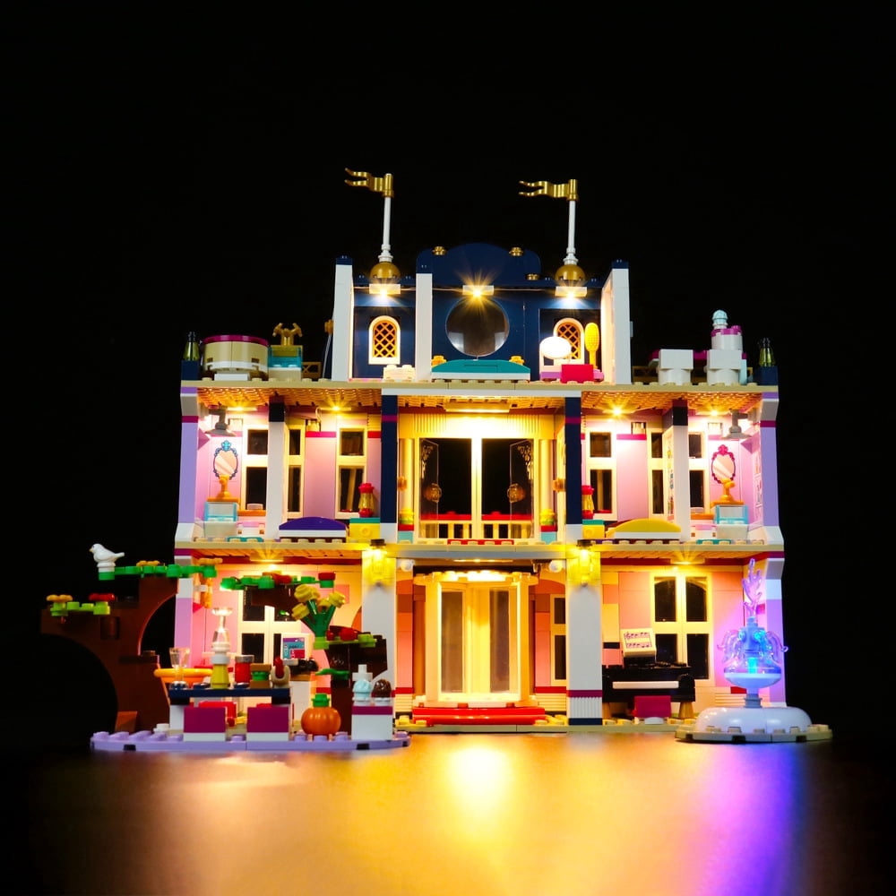 LED Light Kit for Legos 41684 Resort Hotel Building Set, Remote Control ...