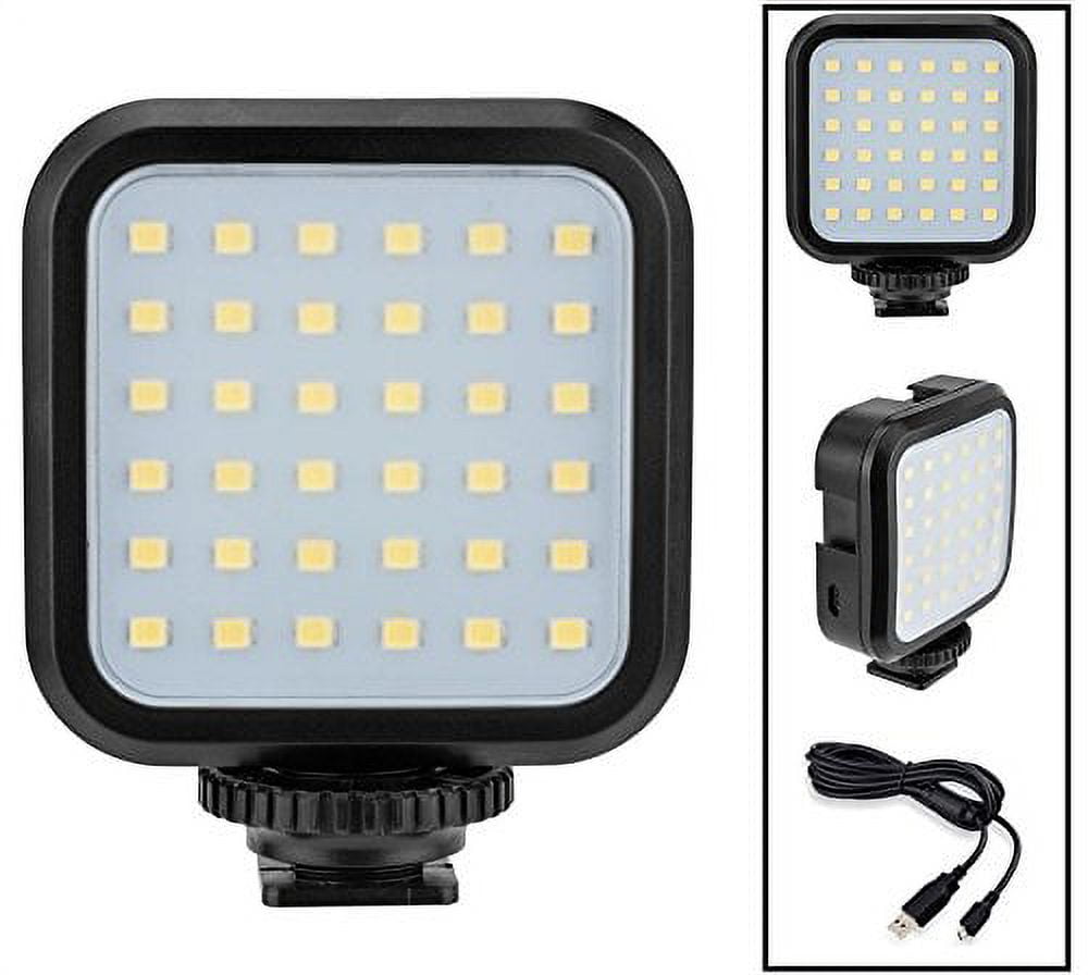 LED Light Kit With Power Kit for Panasonic Lumix DMC-FZ70 DMC-LZ40 ...