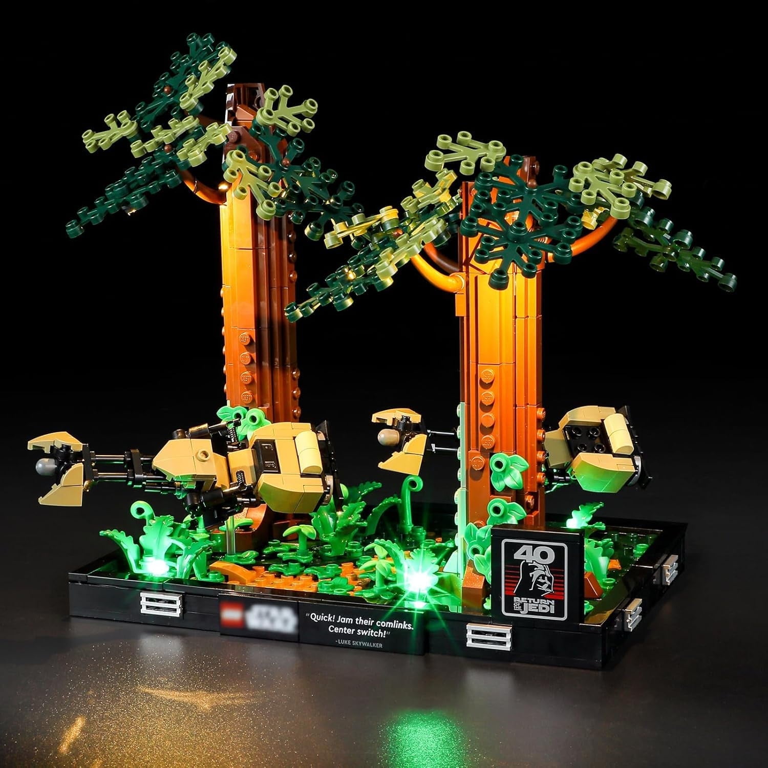 LED Light Kit for Lego 75353 Endor Speeder Chase Diorama Set ...