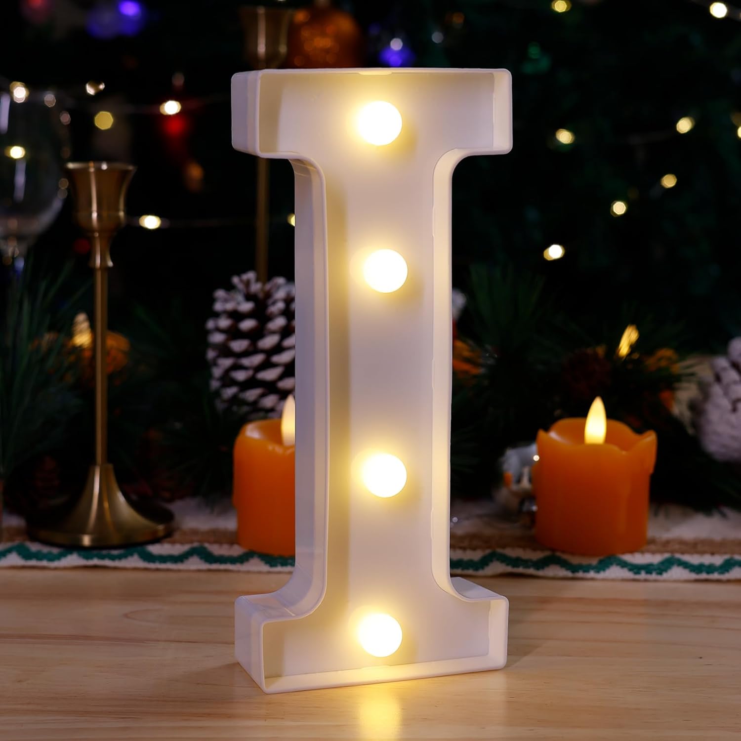 LED Light Up Marquee Letters, Battery Powered Decorative LED Letter ...