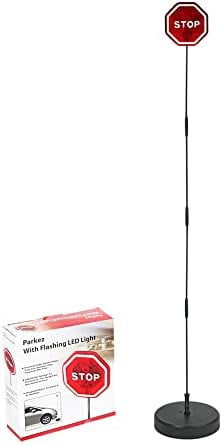 LED Light Parking Stop Sign,Smart Parking LED Garage Flashing Warning ...