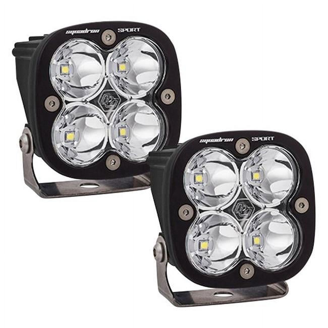 Baja Design 557806 LED Light Pods Clear Lens Work/Scene Pair Squadron ...
