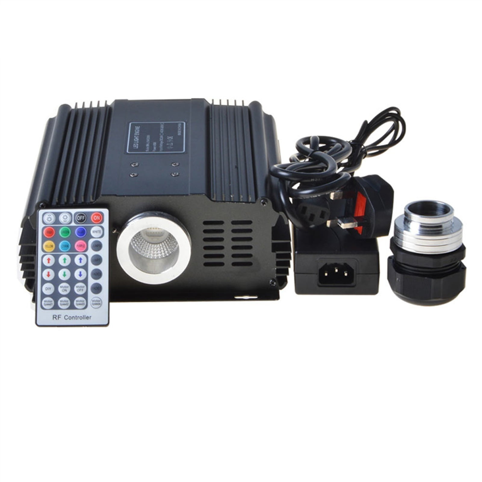 LED Light Source 28key RF Remote Controller 60W RGBW LED Fiber Optic ...