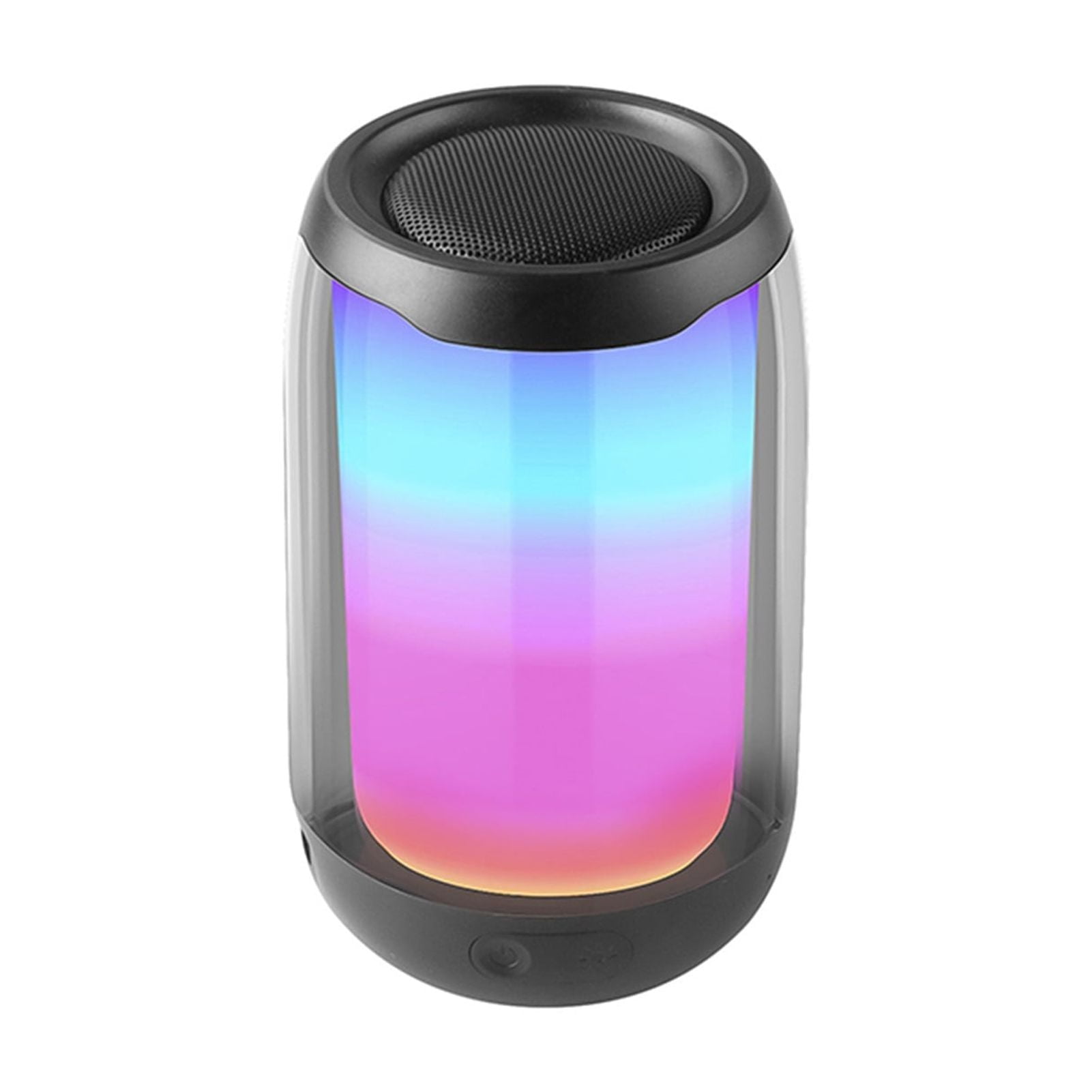 LED Light Speaker Portable Bluetooth Outdoor Loundspeaker Subwoofer FM ...