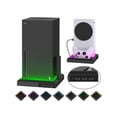 LED Light Stand Station for Xbox Series X / S with 3 Ports USB Hub, 2.0 ...
