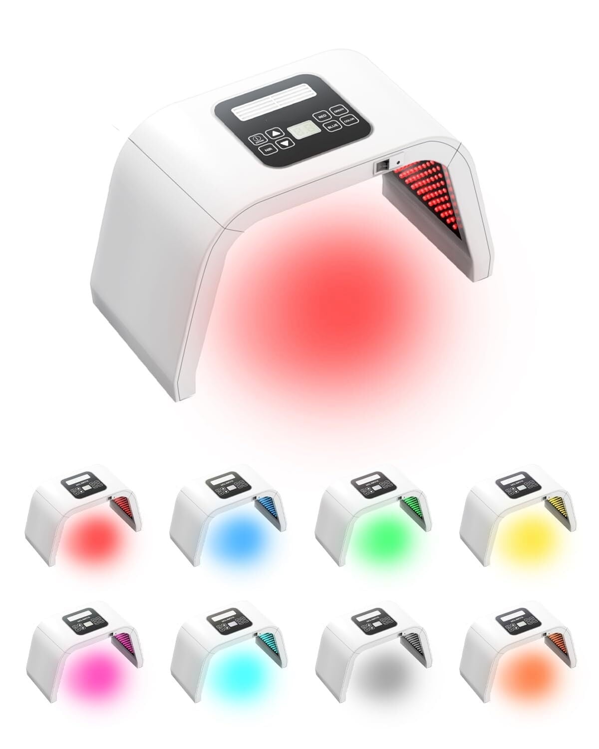 LED Light Therapy Machine, red light therapy for body LED Face Mask ...