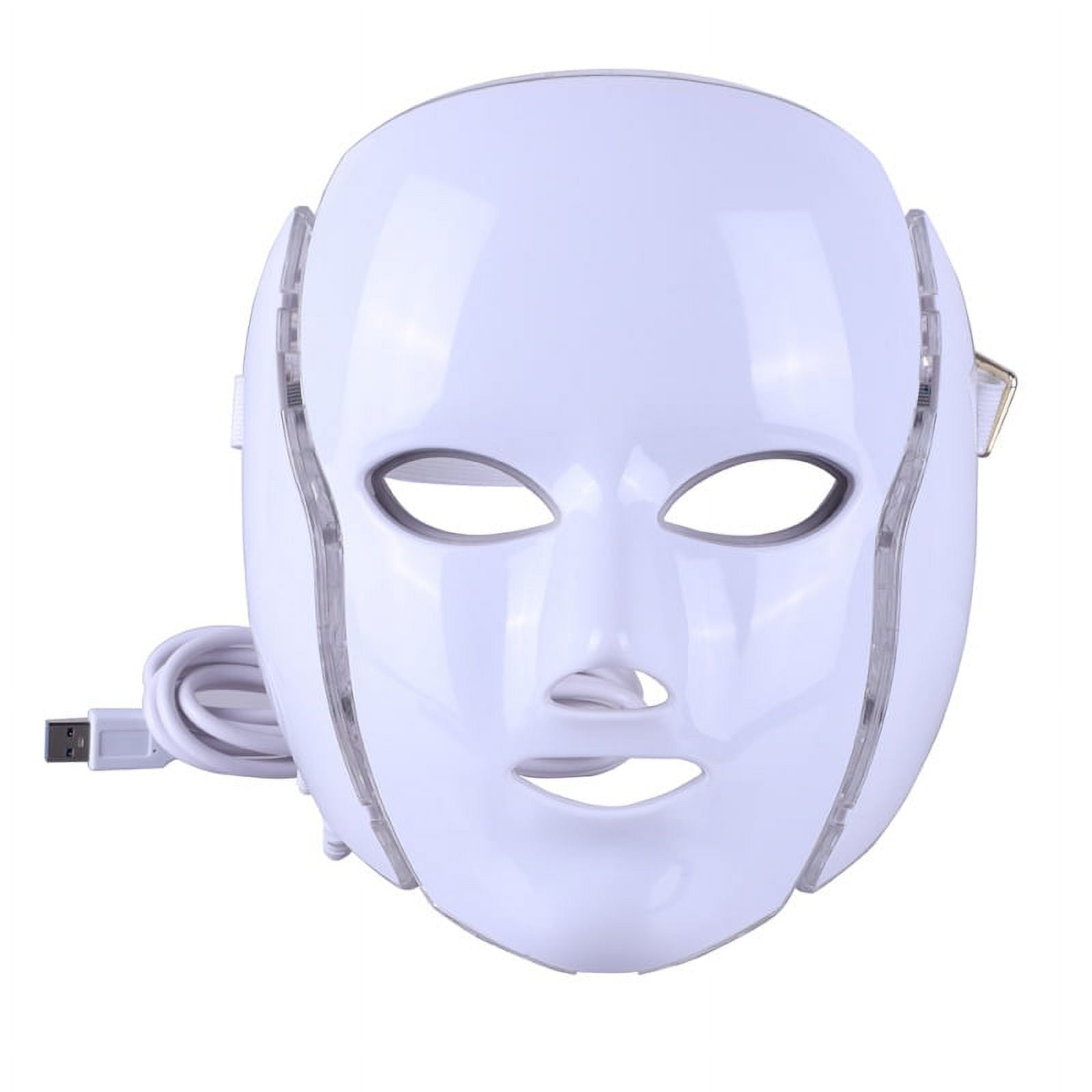 LED Light Therapy Mask - Blue & Red Light for Acne, Anti-aging ...