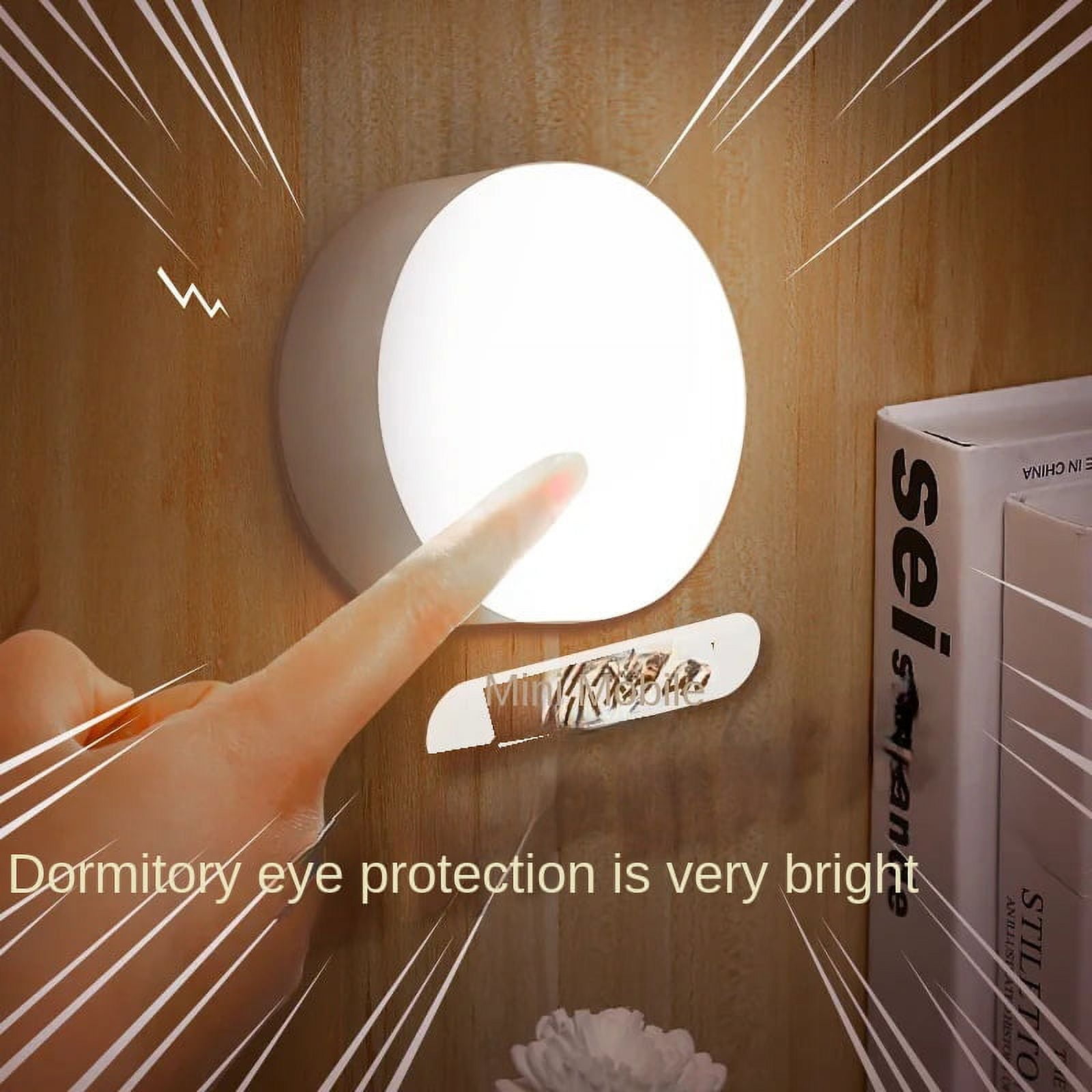 LED Light USB Nightlights Chargeable Lamp for Kitchen Bedroom Stairs ...