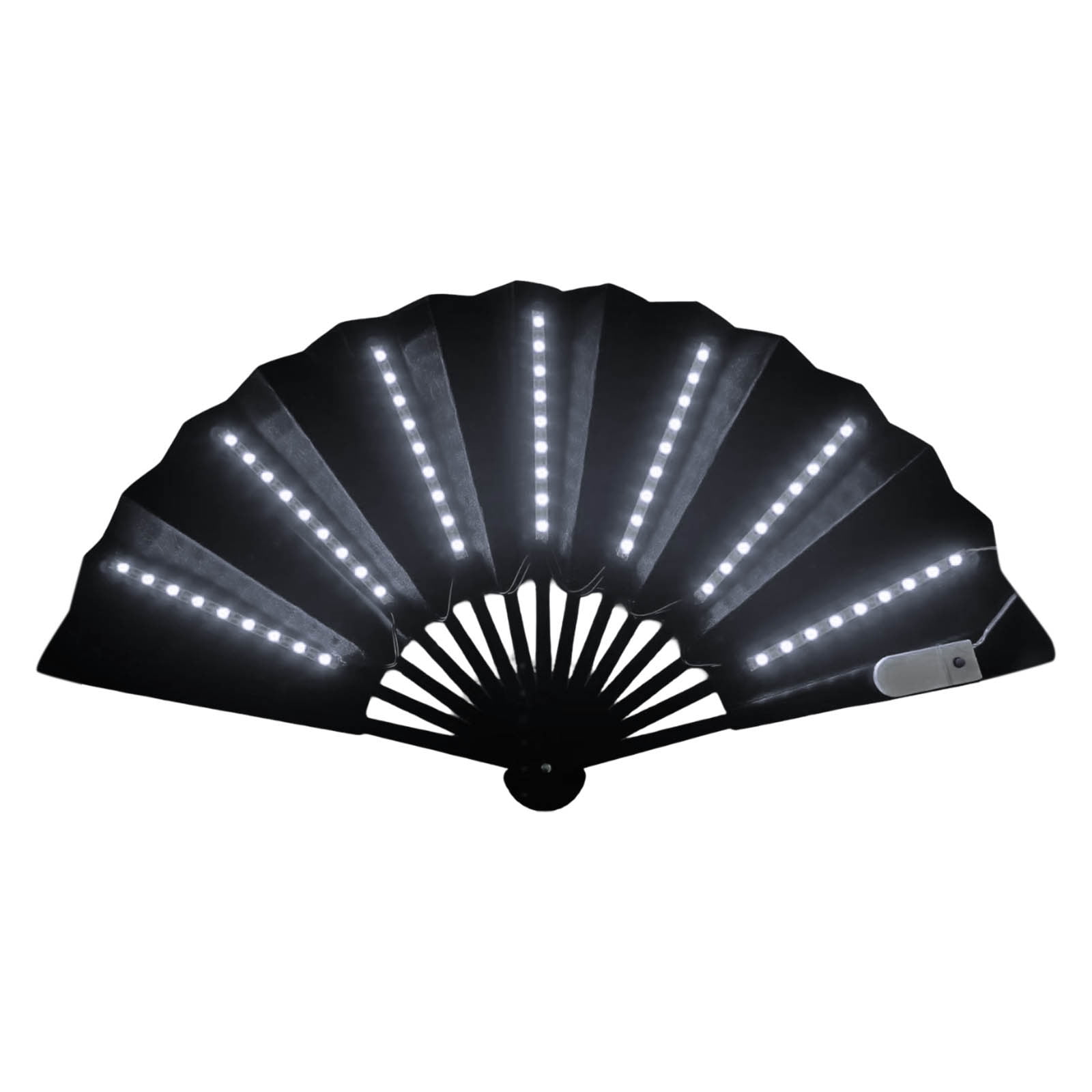LED Light Up Fan, Party Hand Fan Boots on the Ground for Women, Large ...