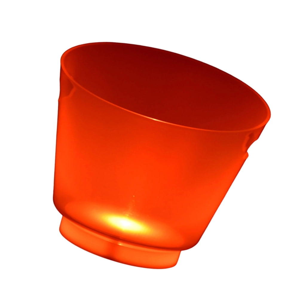 LED Light Up Ice Buckets For Drink Outdoors Gatherings Solid Design ...