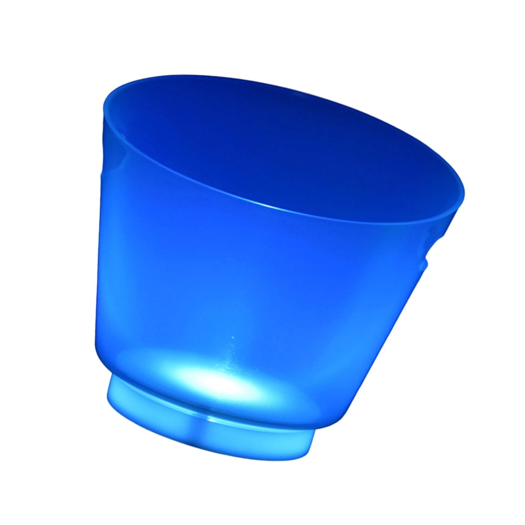 LED Light Up Ice Buckets For Drink Outdoors Gatherings Solid Design ...