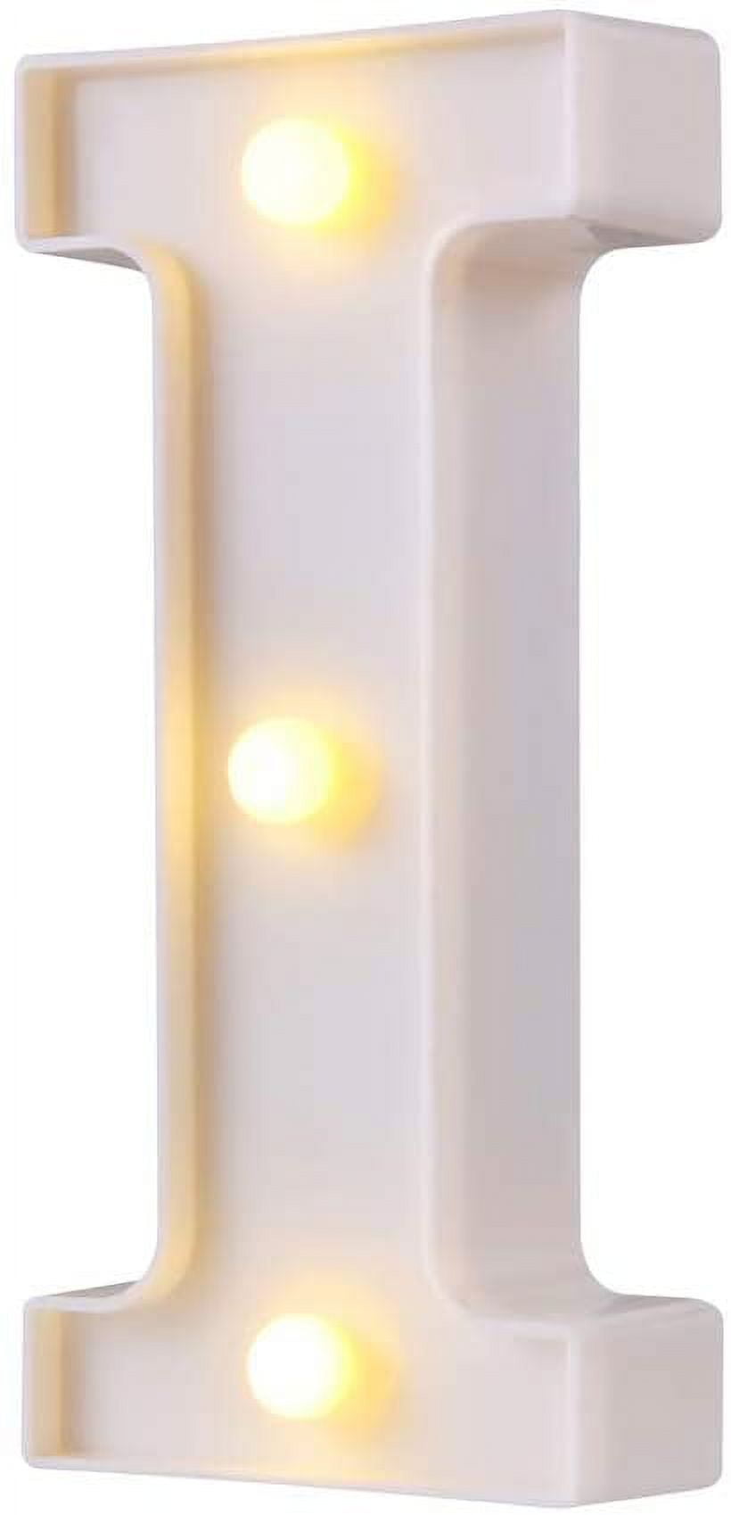 LED Light Up Marquee Letters, Battery Powered Sign Letter Alphabet with ...