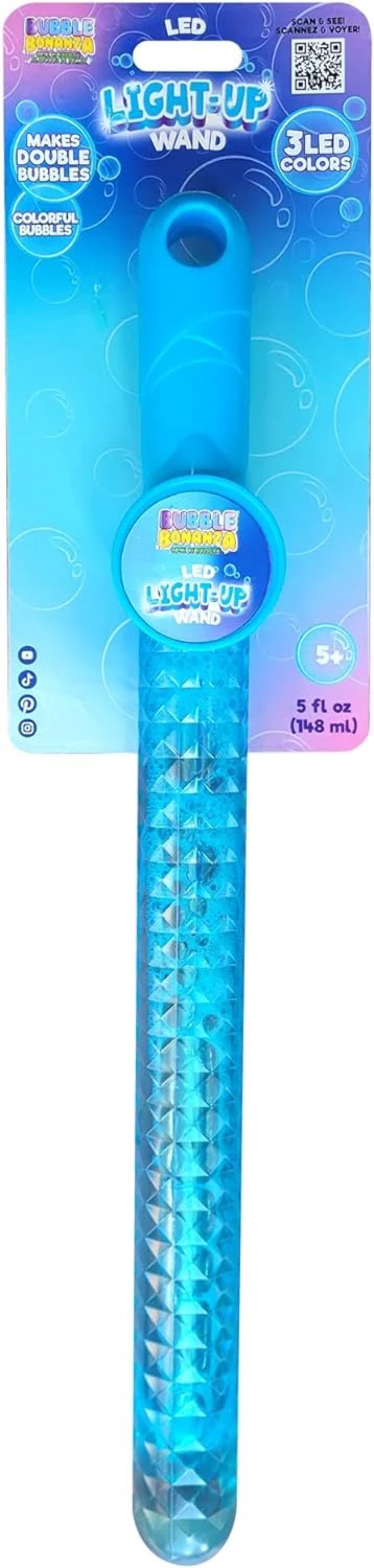 LED Light Up Motion Bubbe Wand 5oz - Walmart.com