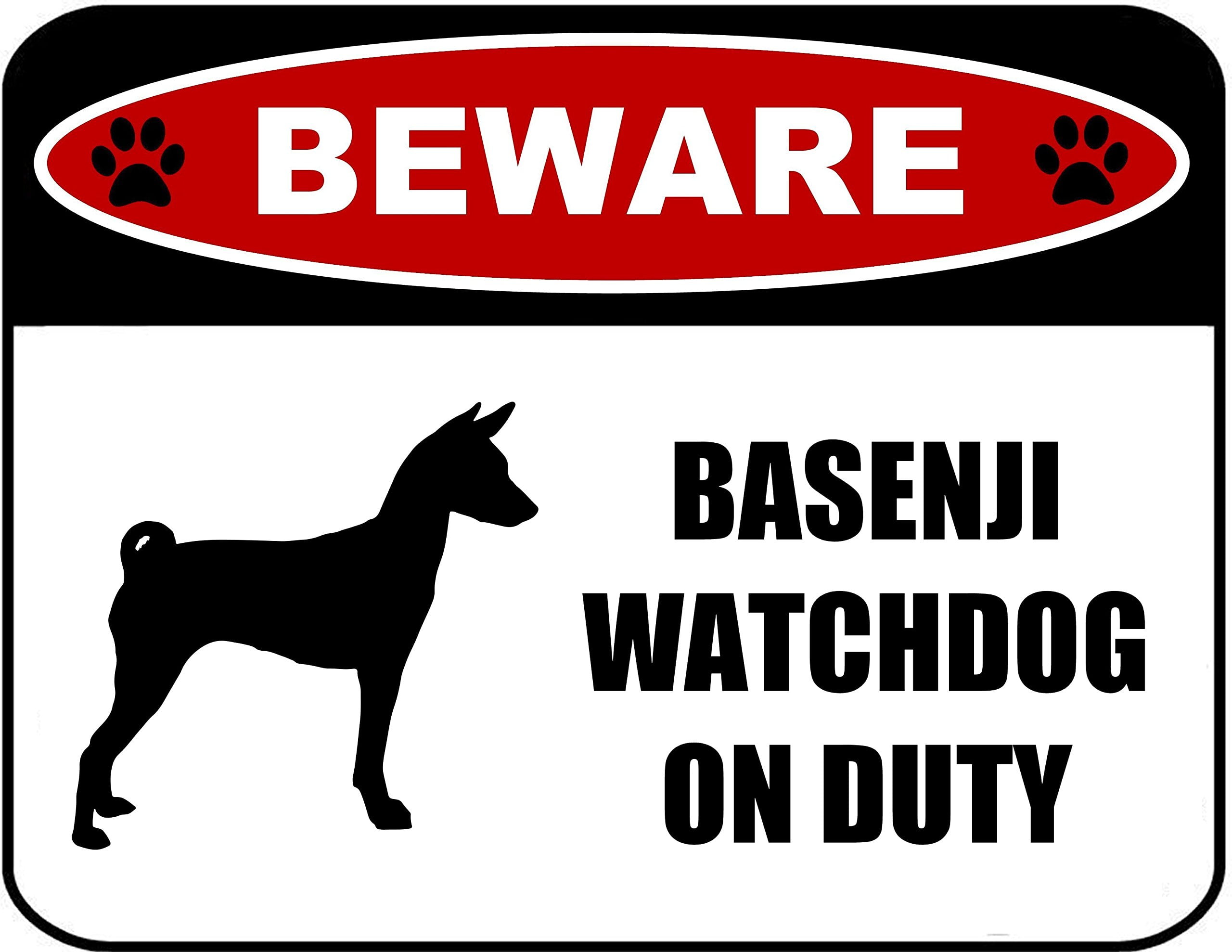 LED Light Up Red Flashing Blinking Attention Grabbing Laminated Dog ...