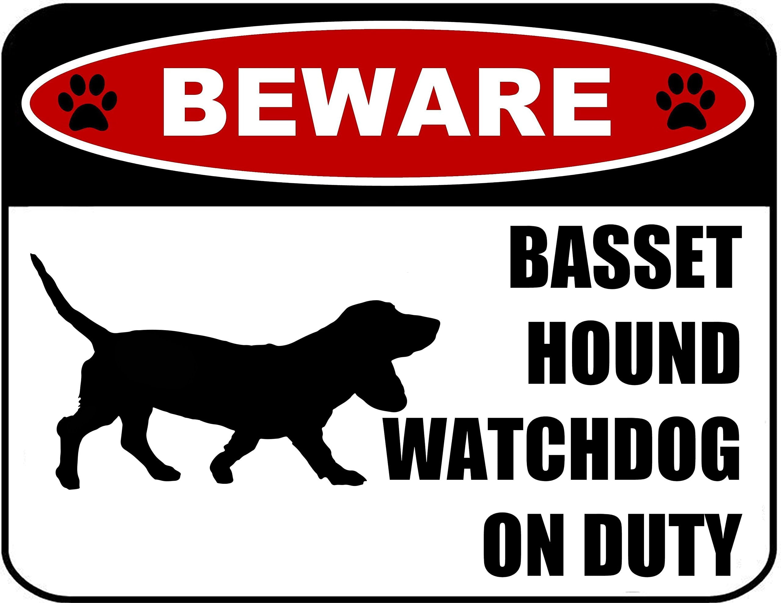 LED Light Up Red Flashing Blinking Attention Grabbing Laminated Dog ...