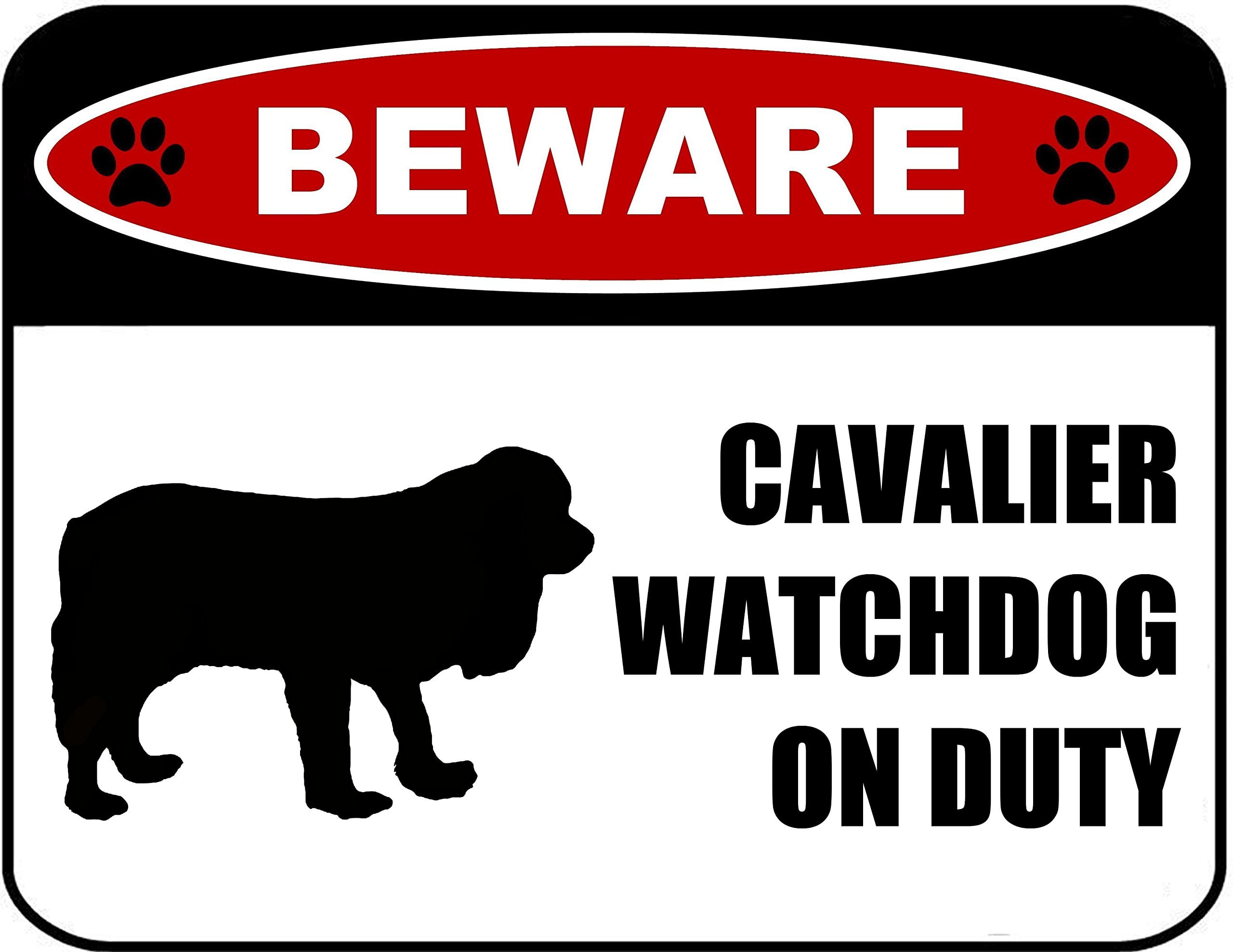 LED Light Up Red Flashing Blinking Attention Grabbing Laminated Dog ...