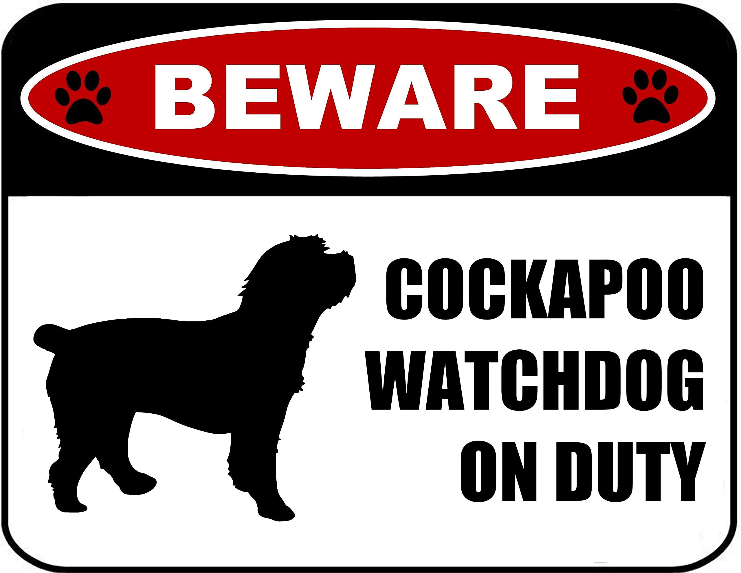 LED Light Up Red Flashing Blinking Attention Grabbing Laminated Dog ...