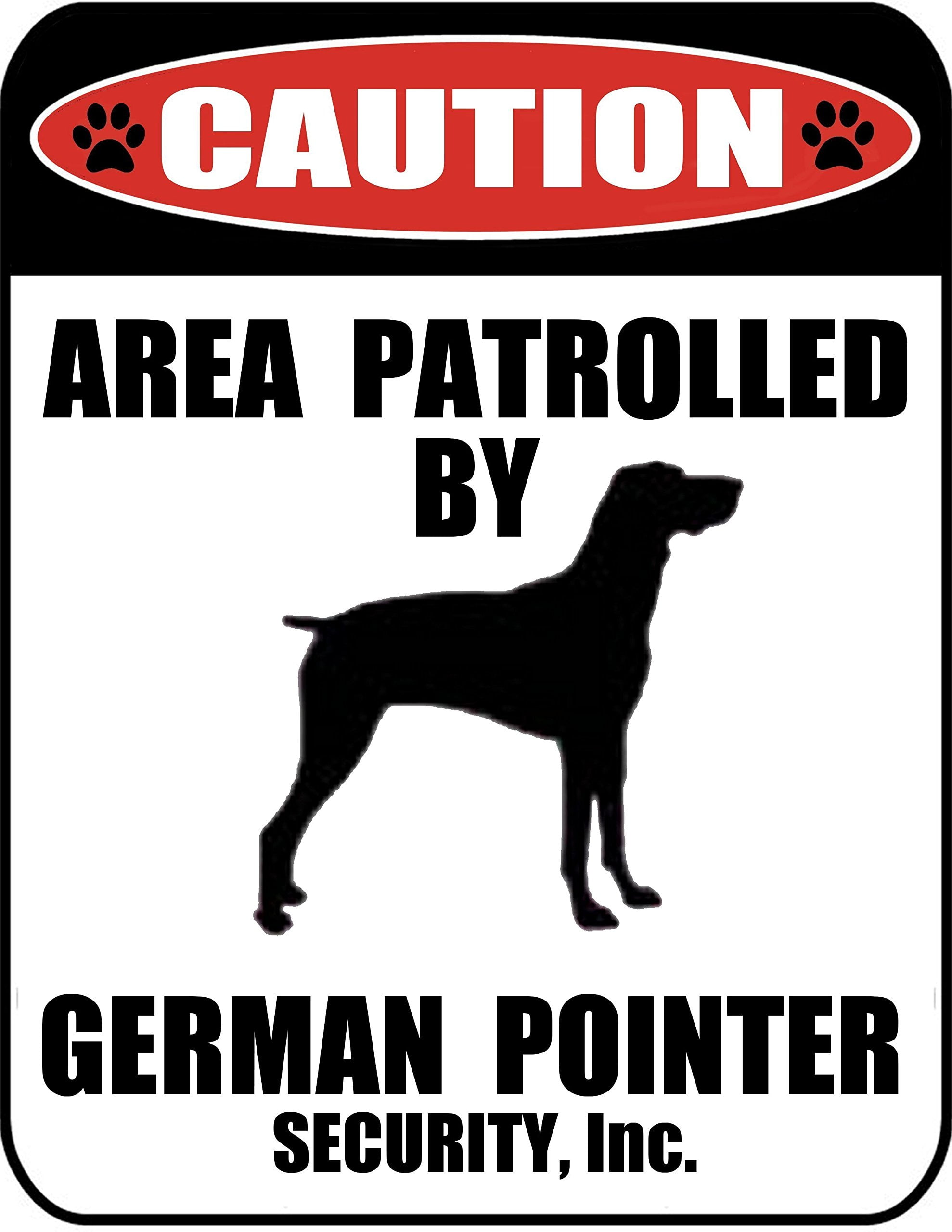 LED Light Up Red Flashing Blinking Attention Grabbing Laminated Dog ...