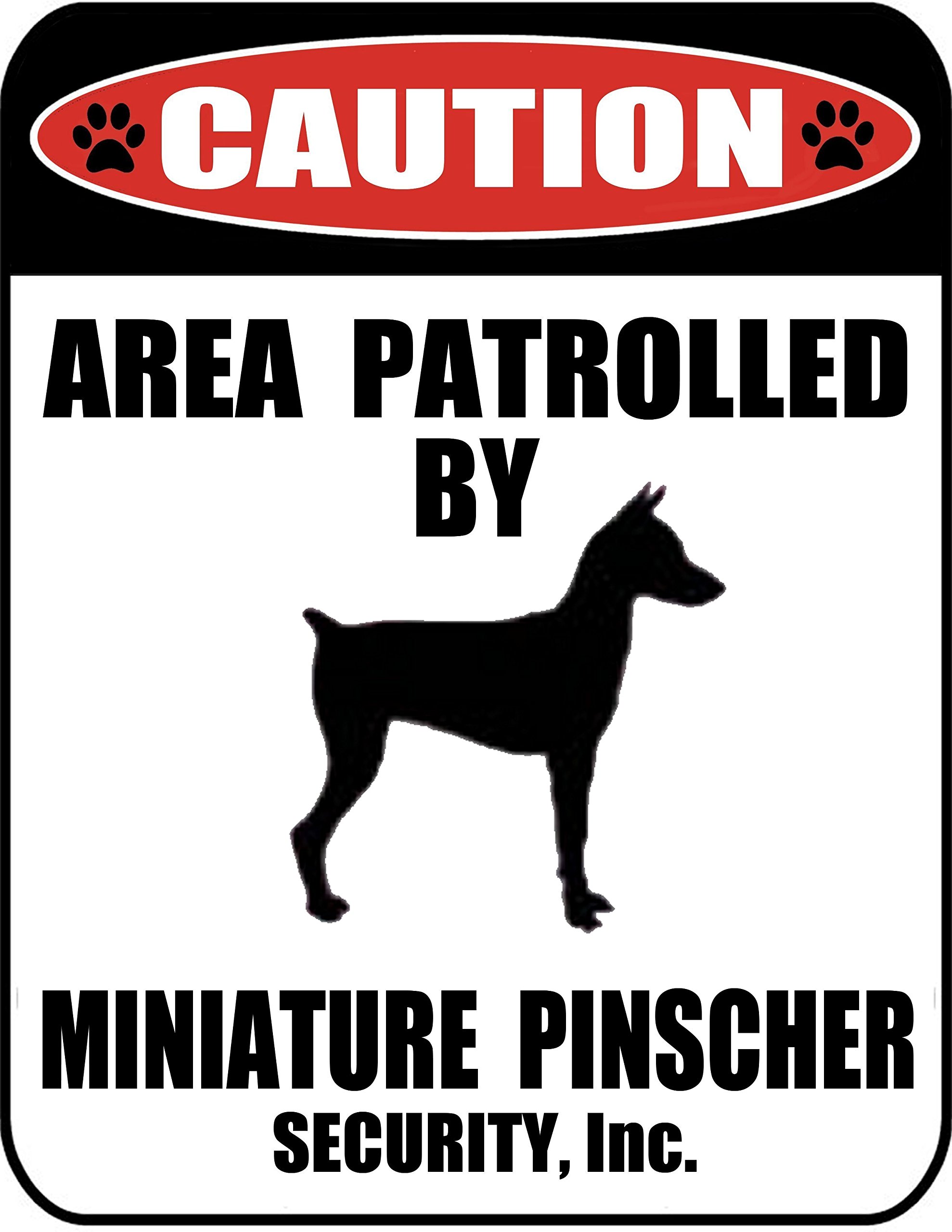 LED Light Up Red Flashing Blinking Attention Grabbing Laminated Dog ...