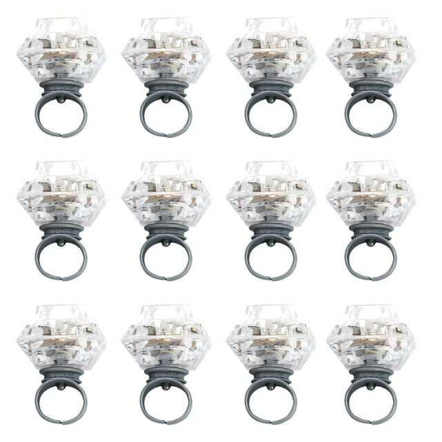 LED Light-Up Rings, Perfect Princess Party Favors and Glow Toys for ...