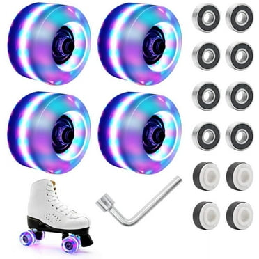 Labeda Quad Wheels Speed Jam Derby Roller Skate Diva Hard Slim 62mm 4 ...