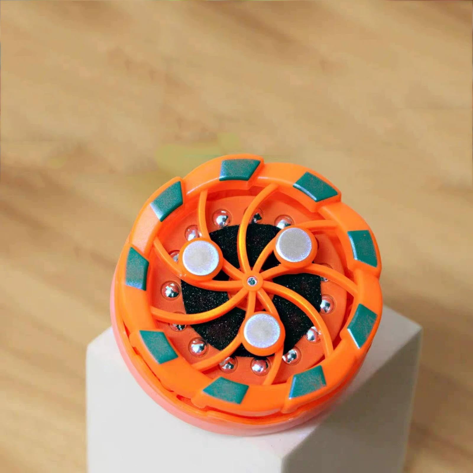 LED Light Up Spinning Top Toy Stress Relief Fidget Spinner with ...