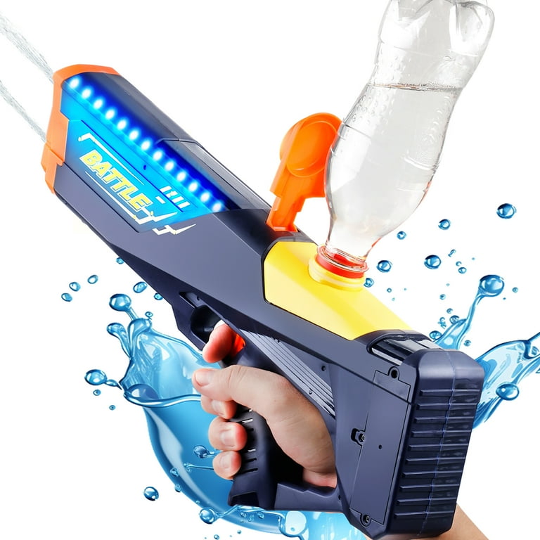 NETNEW LED Light Up Water Gun 32 Ft Range Automatic Battery Powered Walmart