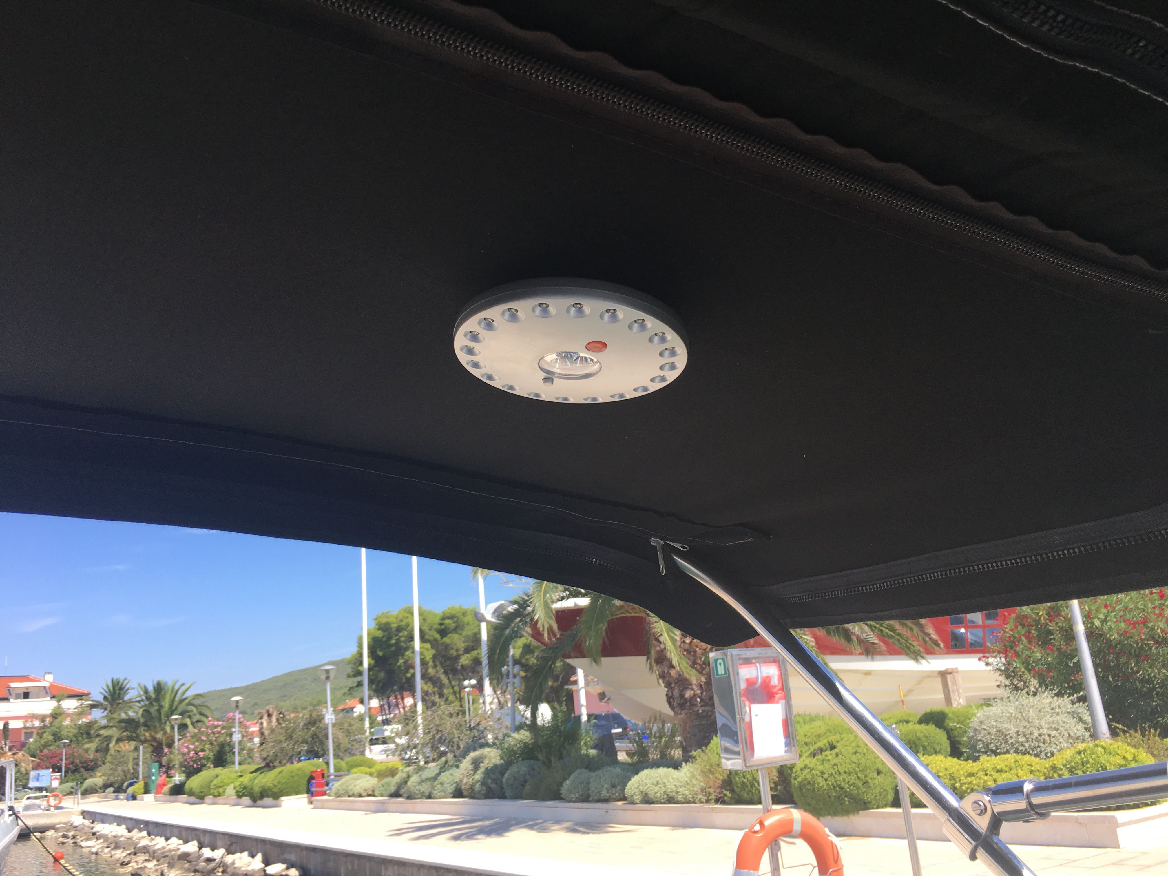 LED Light for Bimini, Camping, and Home with Magnetic Attachment ...