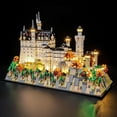 LED Light for Lego-21063 Architecture Neuschwanstein Castle Building ...