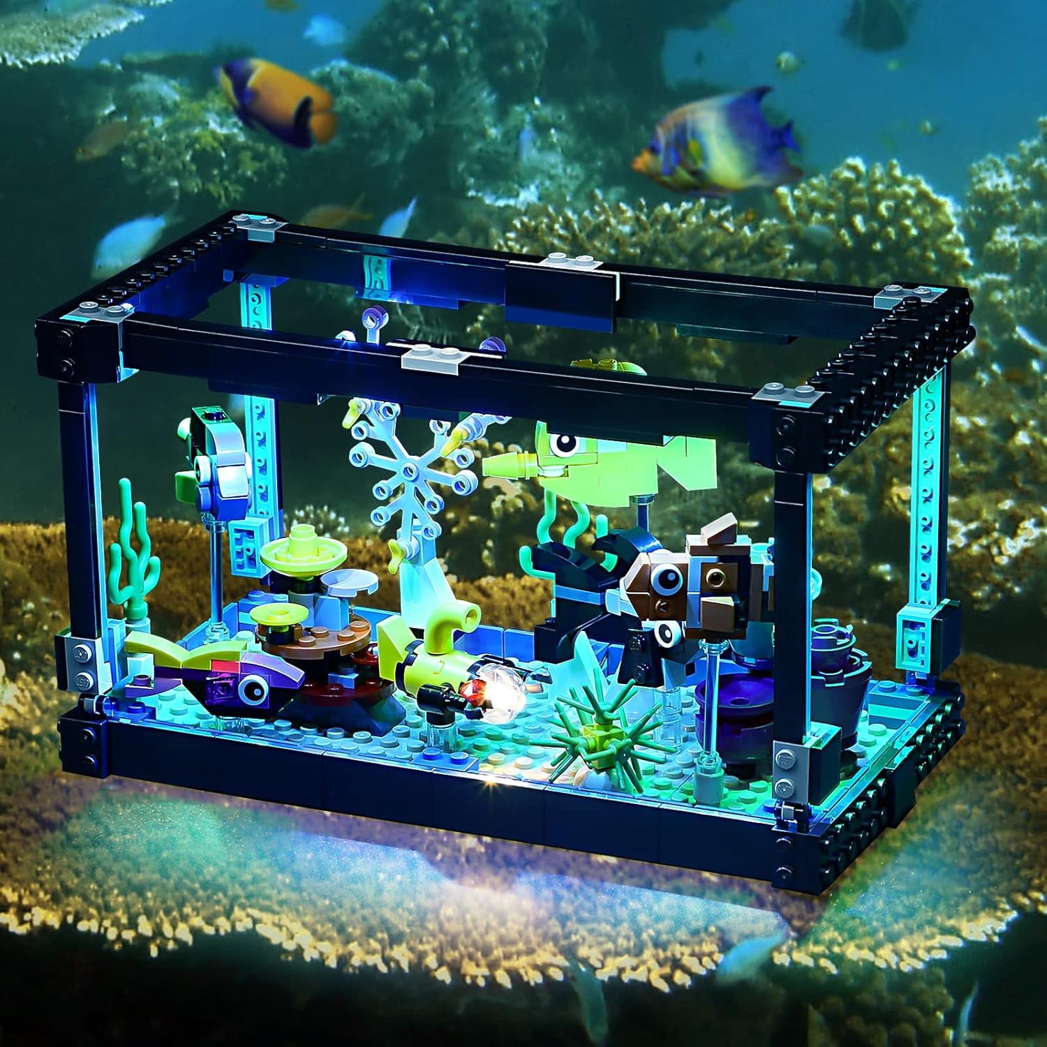 LED Light for Lego-31122 Creator 3-in-1 Fish Tank Building Blocks Model ...