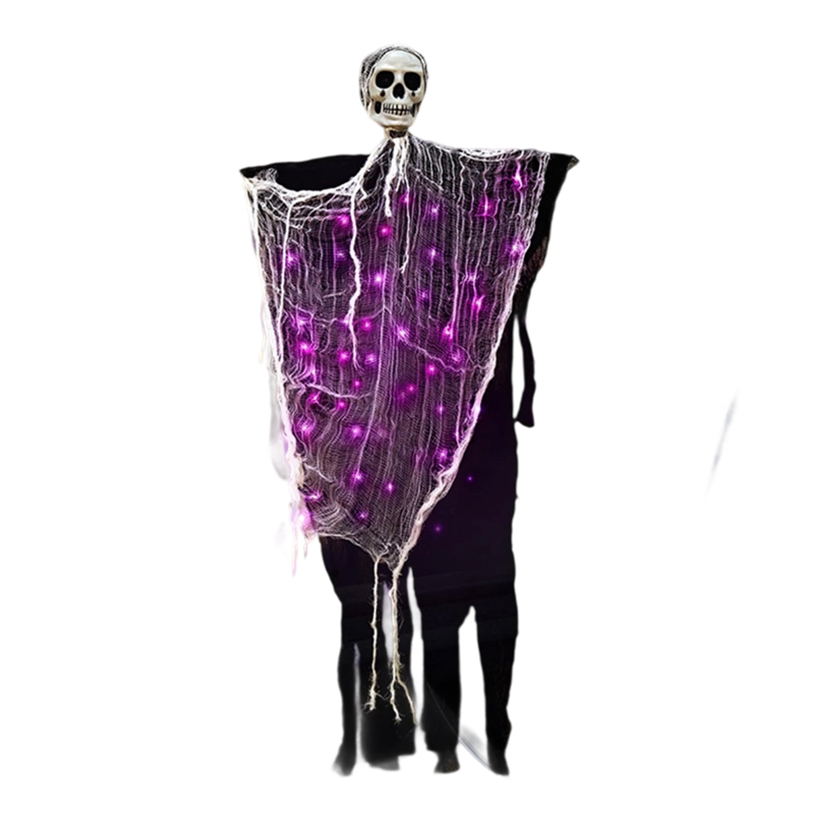 LED Lighted Skeletons Specter Halloween Decoration With Adjustable Arms ...