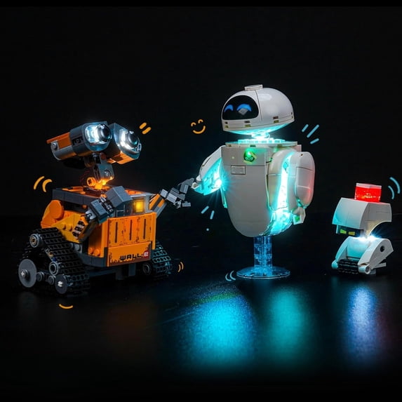 LED Lighting Compatible with Lego Pixar Wall-E & EVE, Light Kit ...