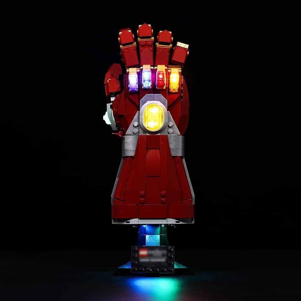 LED Lighting Kit for Lego Nano Gauntlet 76223 Iron Man (76223 Excluded ...