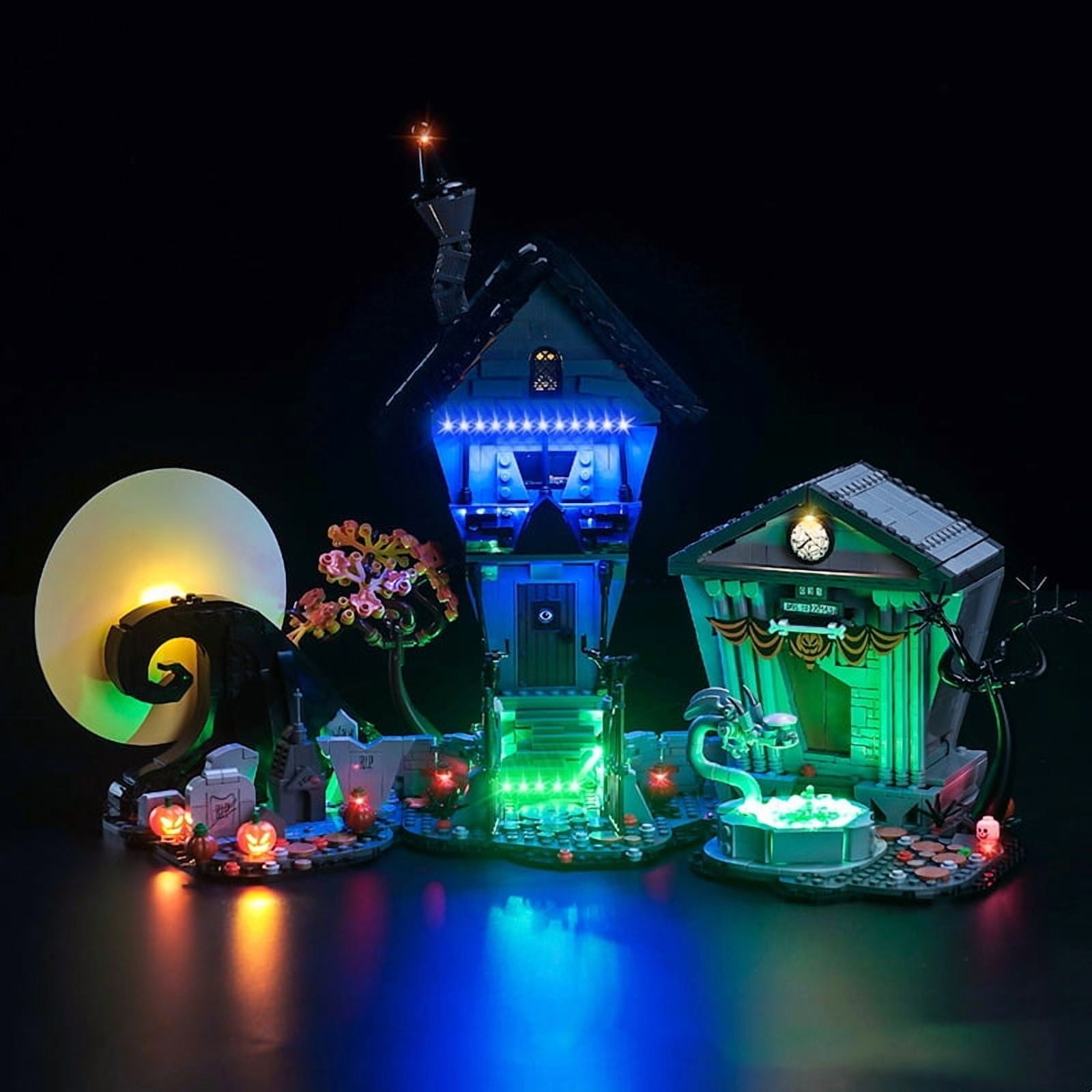 LED Lighting for Legos 21351 Christmas Eve Horror Building Toy ...