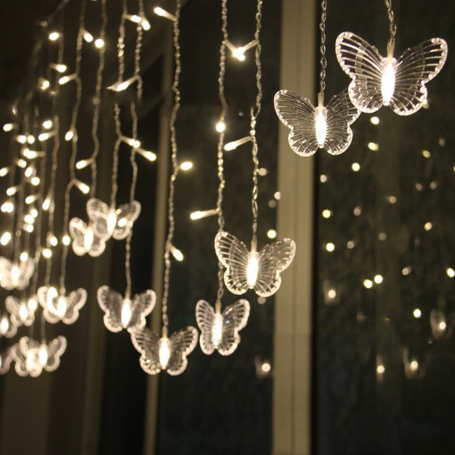 LED Lights for Bedroom, Butterfly Fairy Lights Lights, 13ft 96 LED ...