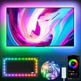 LED Lights for TV, 16.5ft TV led Backlight for 45-75 Inch TVs RGB TV ...
