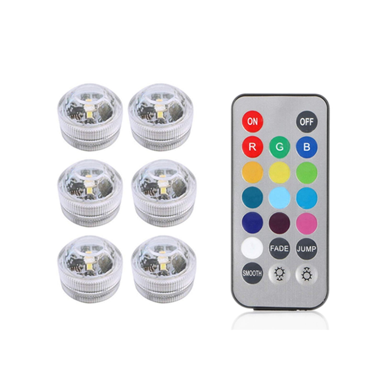 LED Lights Waterproof RGB Underwater Light For Wedding Tea Light Hot ...
