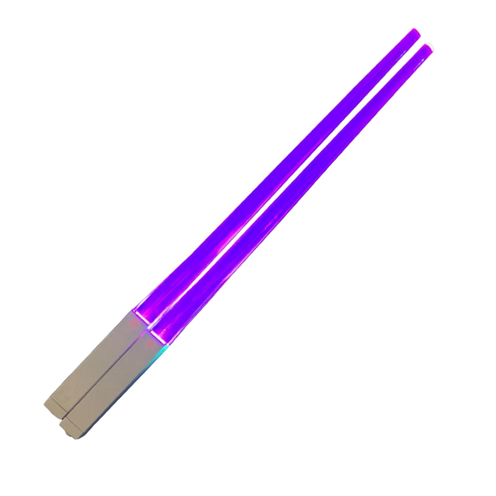 LED Lightsaber Chopstick Reusable Light Up Chopstick - Walmart.com