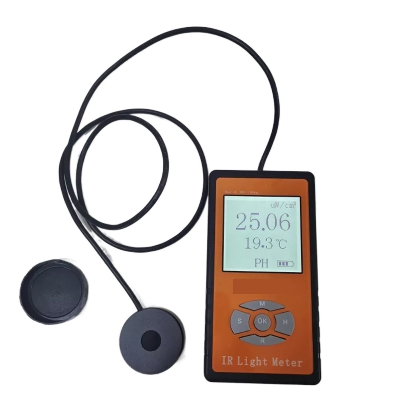 LED Luminous Intensity Illuminometer Infrared Light Meter Irradiance ...
