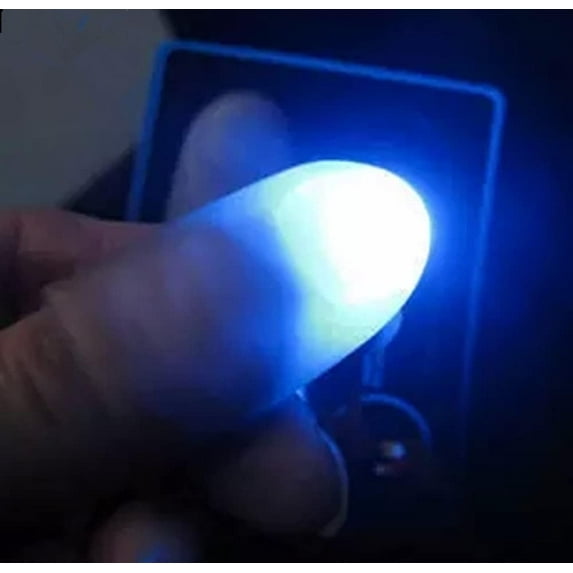 LED Magic Finger, 5 Pair Magic Finger Light Up Thumb Tips LED Finger ...